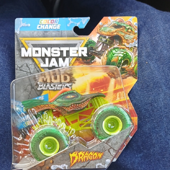 Spin Master | Toys | Mud Blasters Dragon Toy Truck Monster Jam Color ...